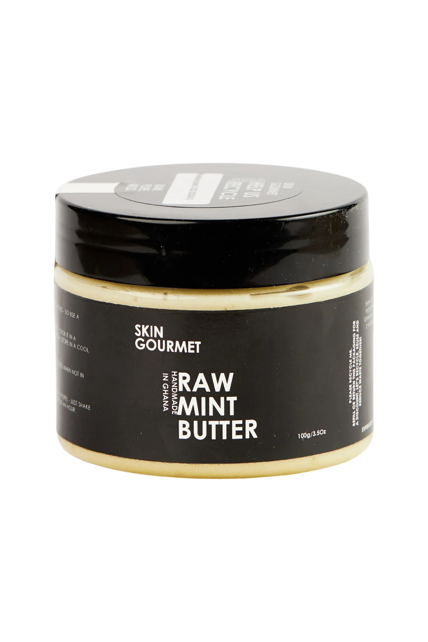 Raw Mint Butter (EXTERNAL USE ONLY) - Skin Gourmet